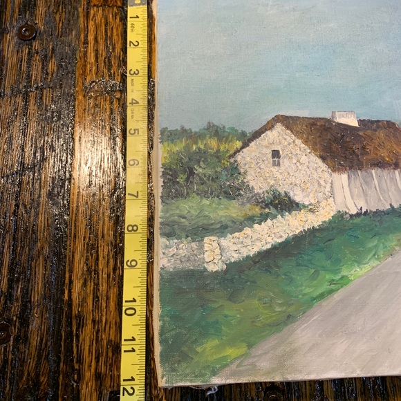 Wall Decor | Acrylic Cottage Cotswold Painting Landscape Cute | Poshmark